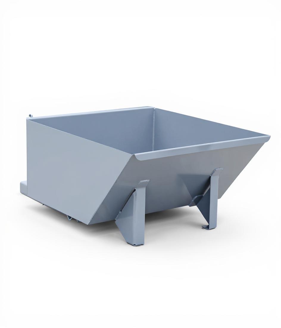 Forklift Dumpster, Self-Dumping Hopper low profile, 1/4 Cu. Yd, 4000 ...