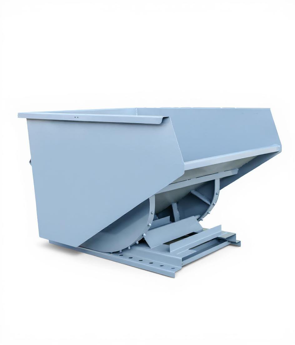 Forklift Dumpster, Self-Dumping Hopper, 2 Cu. Yd, 4000 Lbs – Dwixt