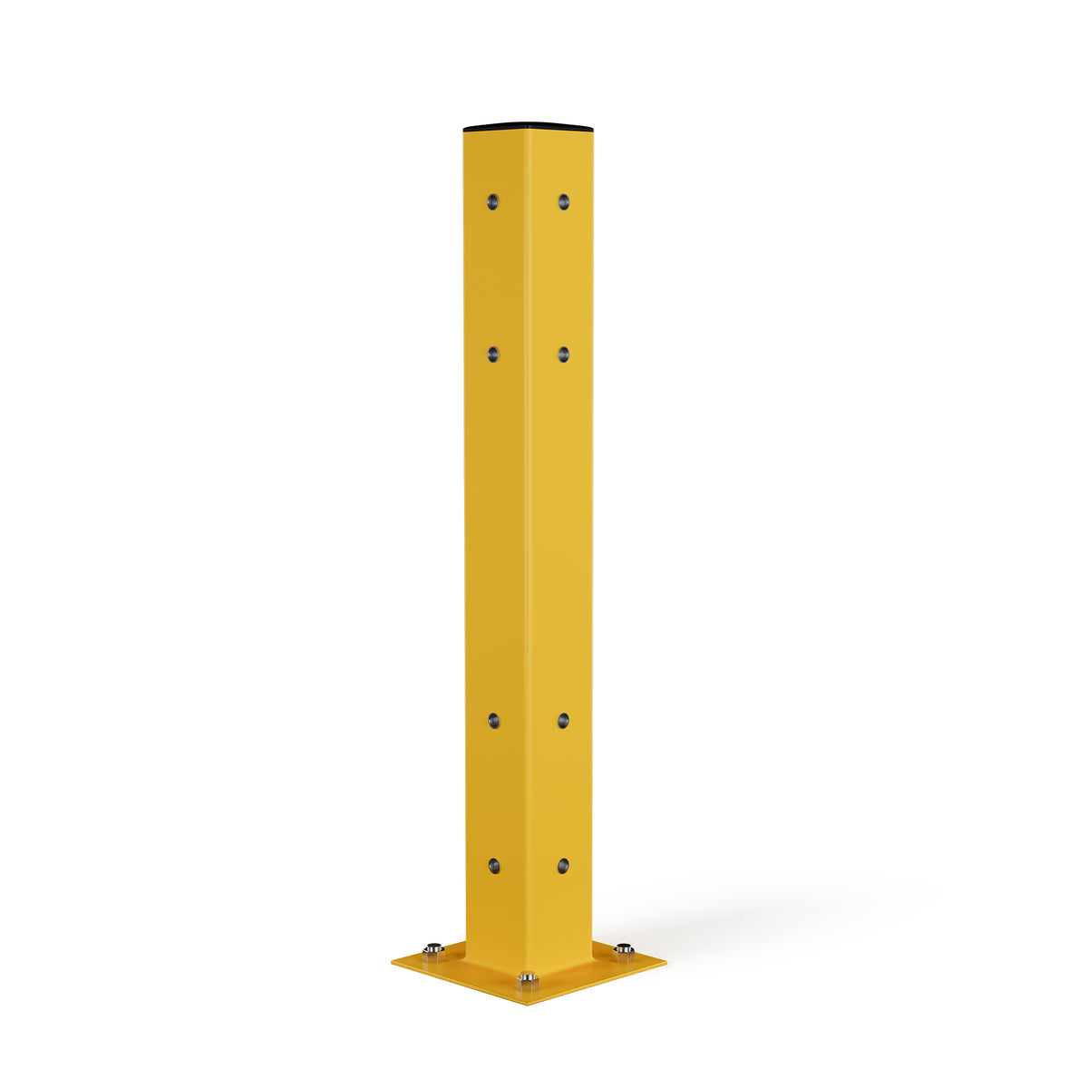 Industrial Guardrail Posts | Heavy Duty Steel | Safety Yellow | 12000 ...