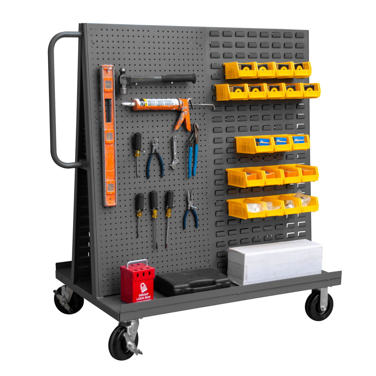 Durham A-Frame Panel Truck with Louvered Panels and Pegboards – Dwixt
