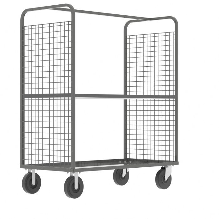 Platform Cage Carts 2-sided 1,600 lbs Capacity Ultra Heavy Duty – Dwixt